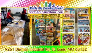 World's First Official Retail Coloring Book Store opens in Saint Louis, MO