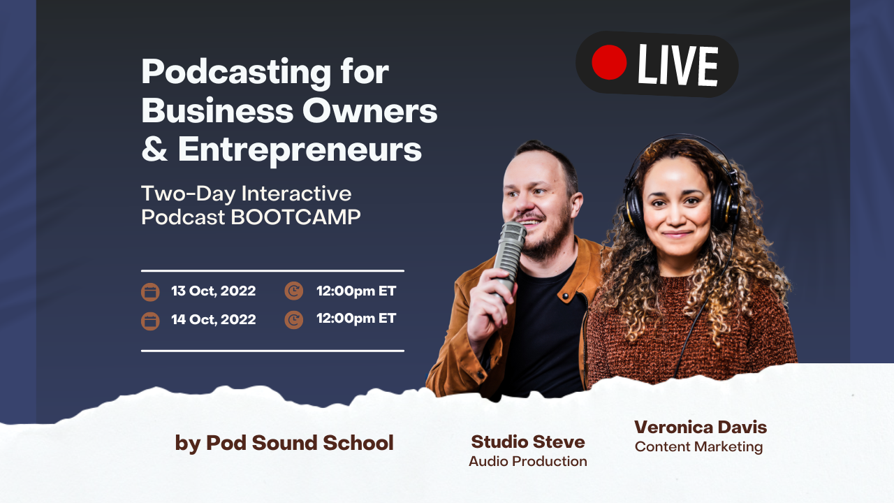 Pod Sound School is Helping New Business Owners Build Profitable Content Machines by Starting ...