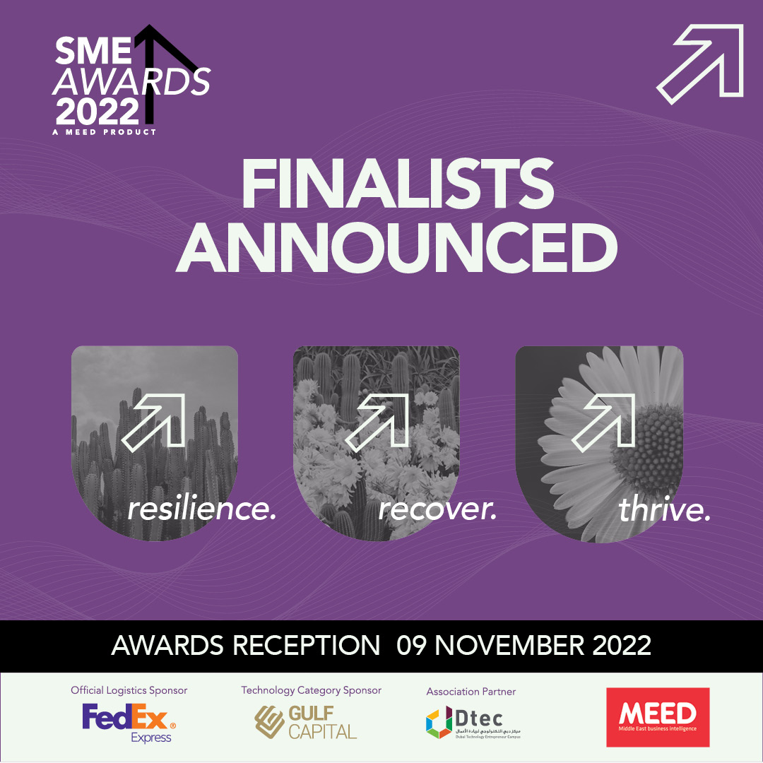Top SMEs in the Region Revealed at the MEED SME Awards 2022 | Middle ...