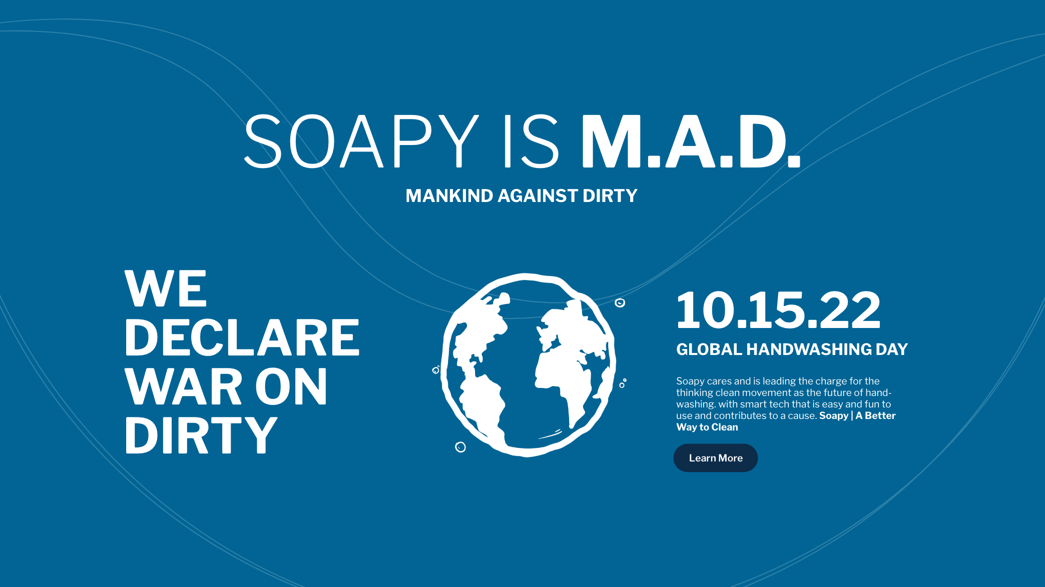 High Tech Handwashing Advocate, Soapy, Takes Global Handwashing Day ...