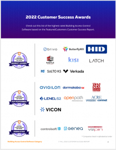 The Top Building Access Control Software Vendors According to the ...