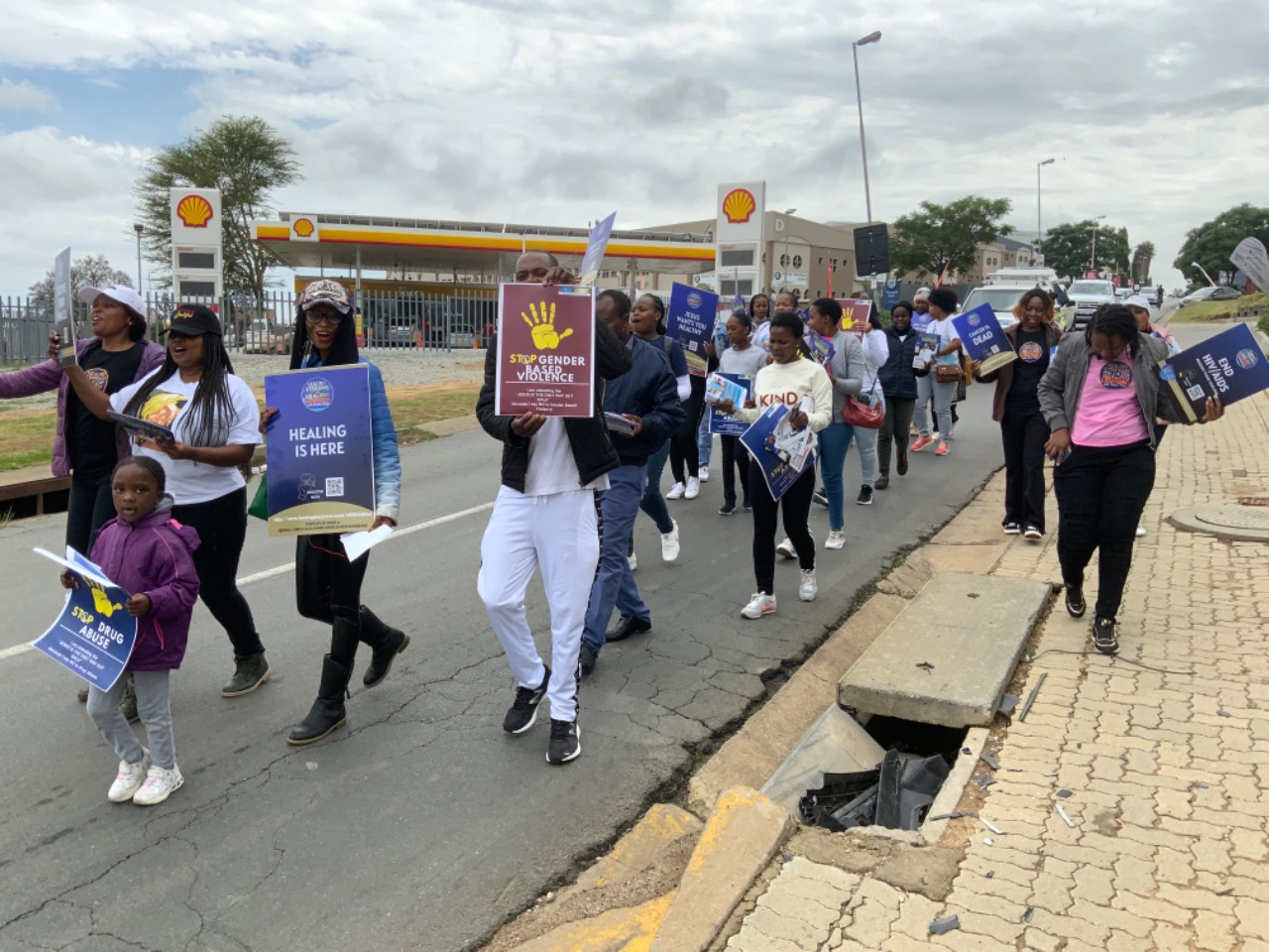 Midrand Churches and Police march together against gender-based ...