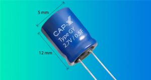 CAP-XX launches ultra-small 5mm cylindrical supercapacitor to power IoT ...