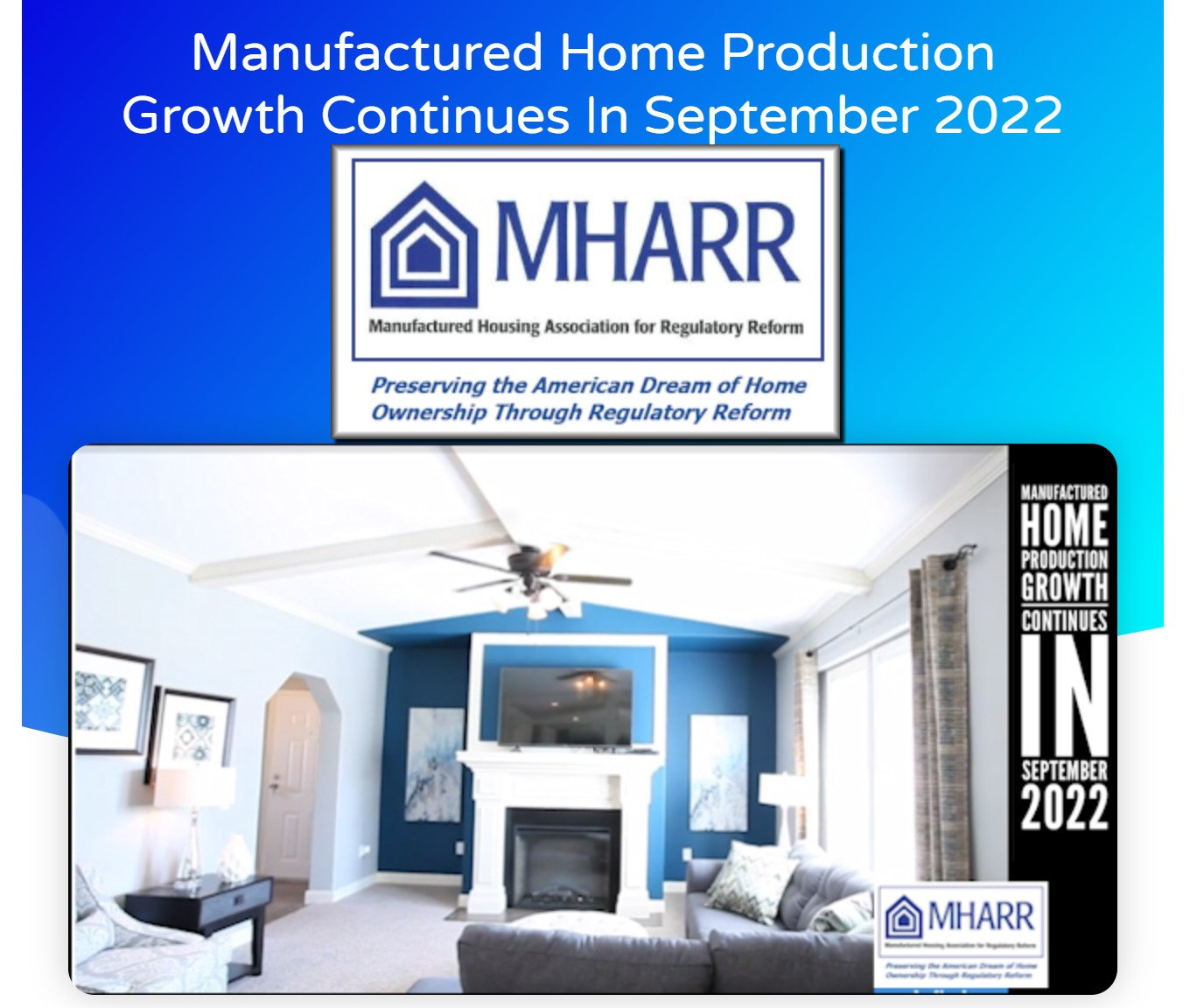 Manfactured Home Production Growth Continues in Sept 2022-Manufactured ...