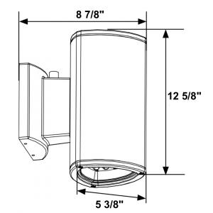 New TRIS 31-watt LED Up Down Outdoor Wall Light