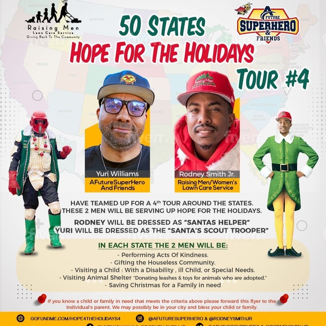 AFutureSuperHero And Friends and Rodney Smith, Jr. Partner for 'Hope 4 ...