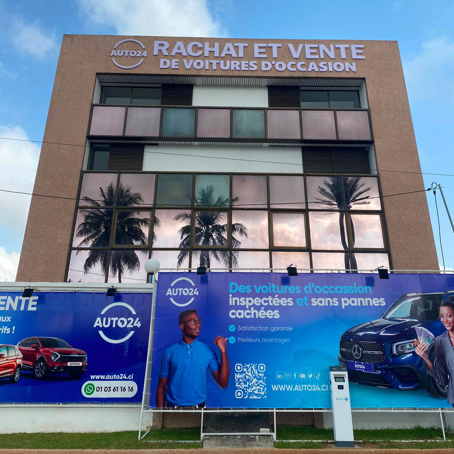 AUTO24 opens the first public charging station for electric vehicles in ...