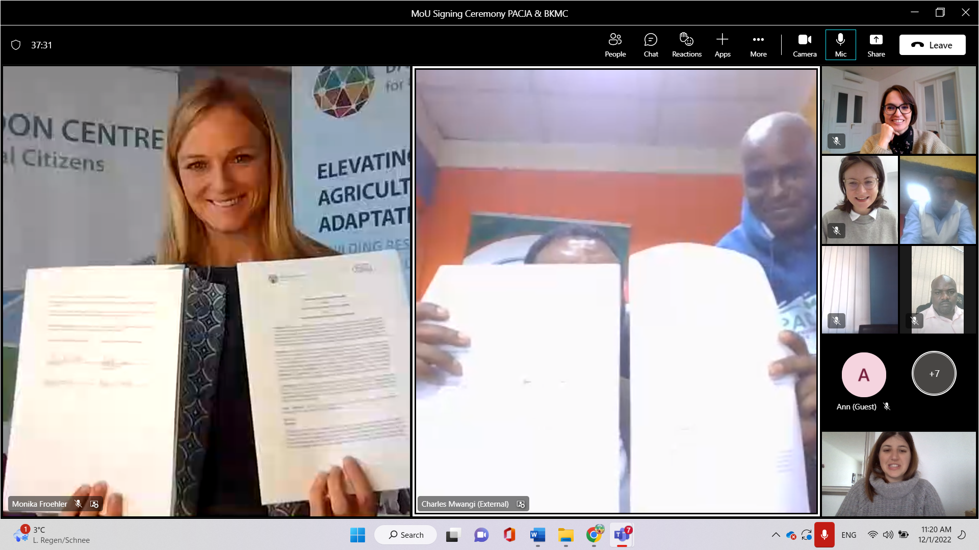 Ban Ki-moon Centre and PACJA Committed to Climate Change Adaptation ...