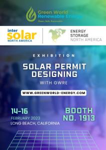 Green World Renewable Energy LLC Exhibit at Intersolar North America Solar + Storage Exhibition