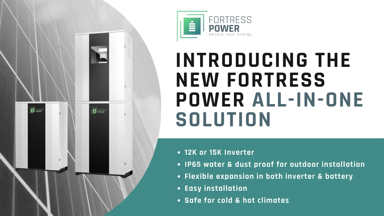 Introducing the New Fortress Power All in One Solution | Climate Press ...