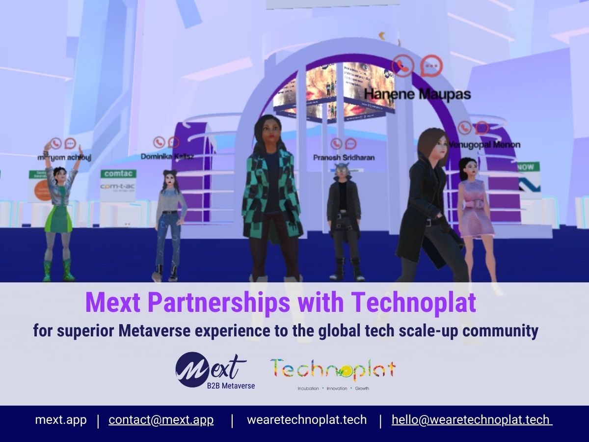 MEXT and Technoplat forms Partnership to offer a superior Metaverse ...