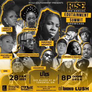 Toronto’s Top Emerging Artists Gather for Annual Edutainment Summit ...