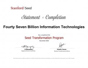 47Billion Empowers Top Management with Stanford Seed Transformation ...