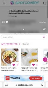 Spotcovery, Which Serves as a Bridge Between African Americans and Africans, has Launched ...