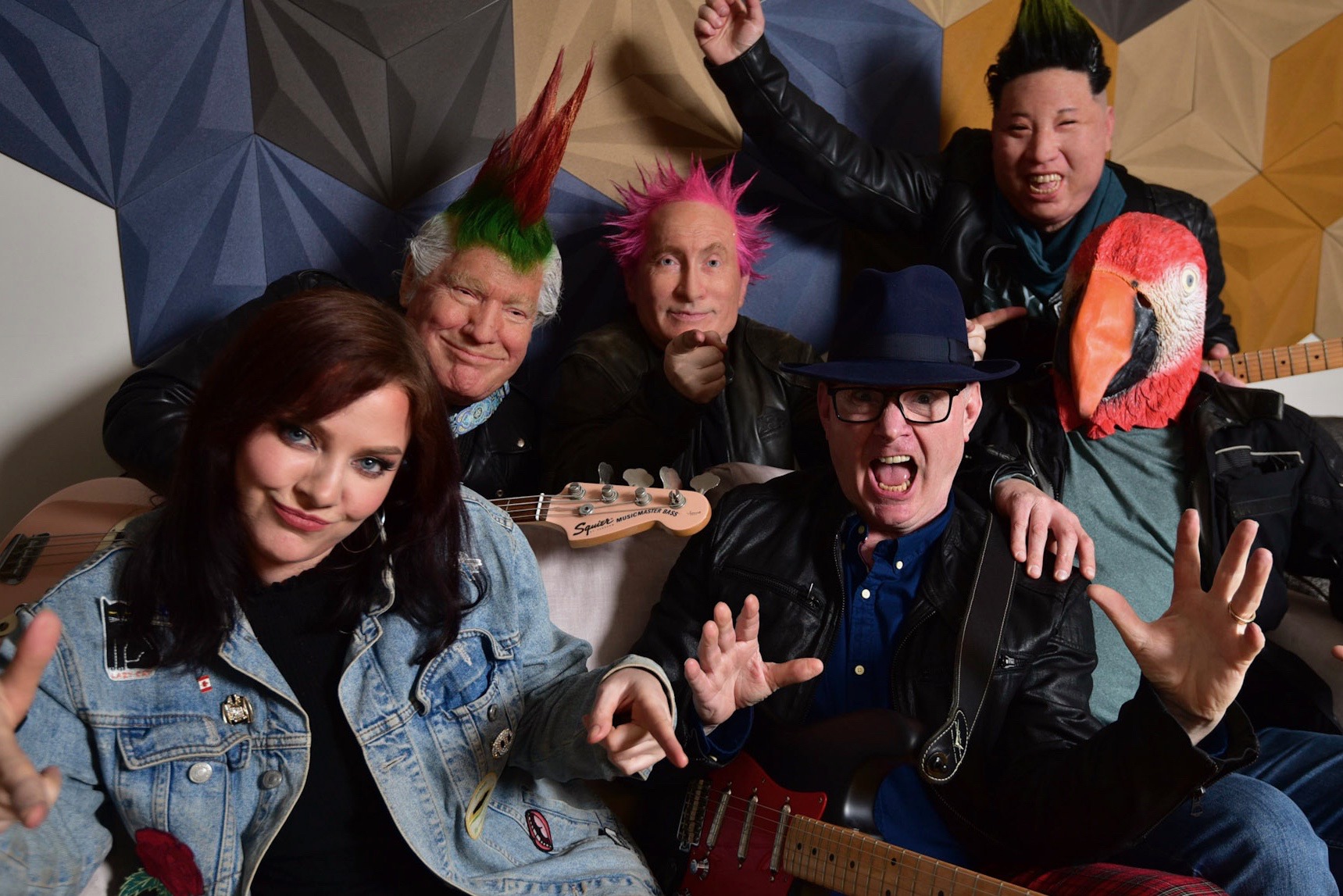 Protest band mercilessly mocks the likes of Trump and Putin | European ...