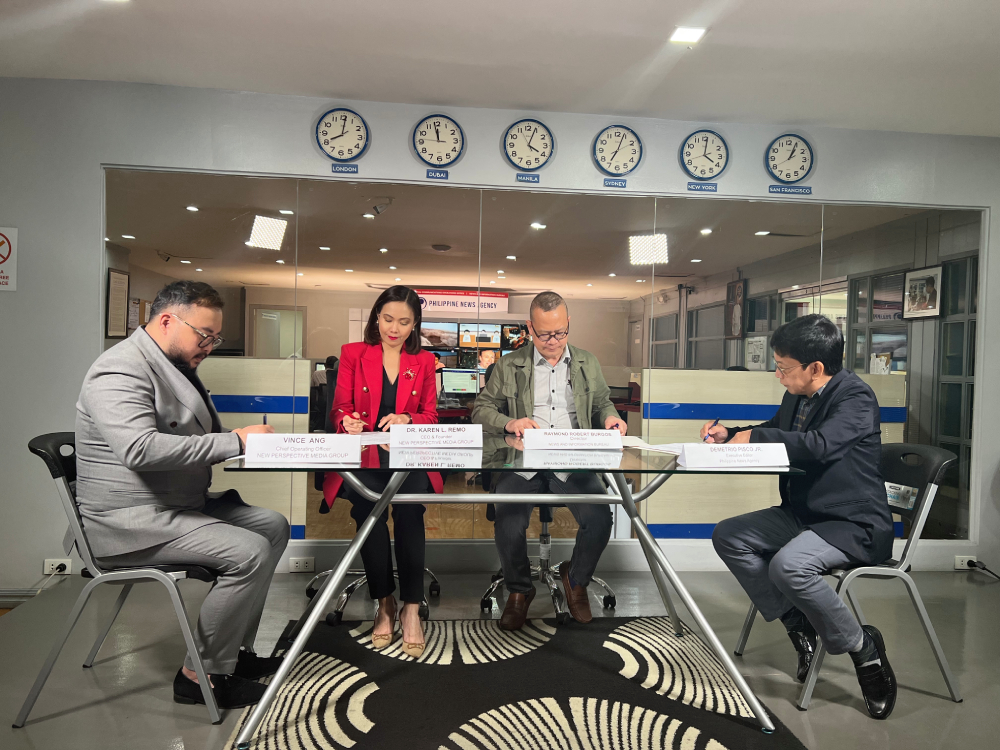 Philippine News Agency signs twin partnership with New Perspective ...