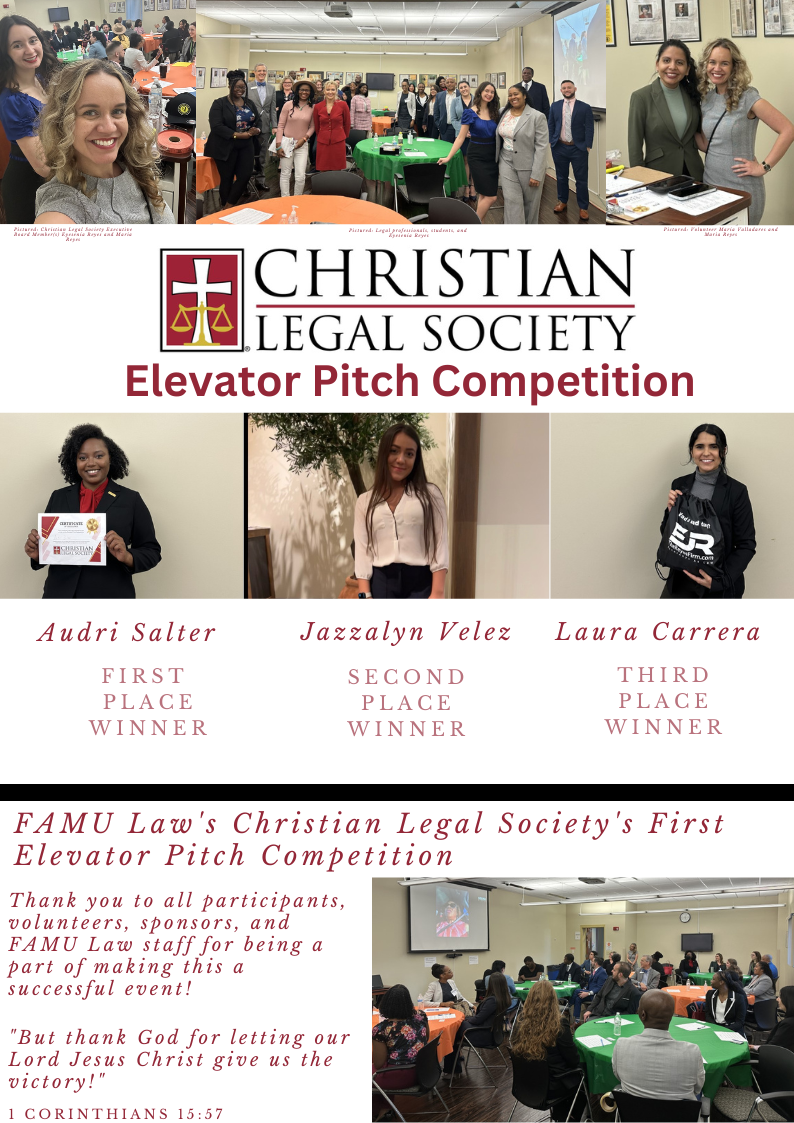 Florida A&M University - College of Law Christian Legal Society’s ...