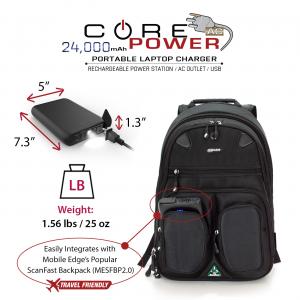 New Core Power 24,000 mAh Laptop Charger by Mobile Edge Is An All-In ...