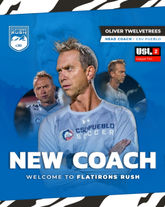 Flatirons Rush League Two Announces New Head Coach