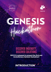 As part of Genesis 2023, ROCCO introduces The Genesis Hackathons