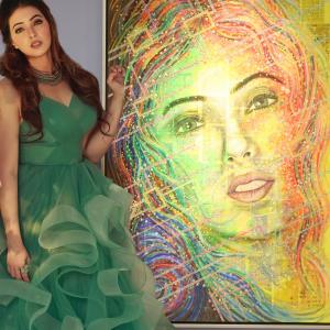 Dr.Isha Farha Quaishy's famous portrait ISHA CONNECTED as Universal ...