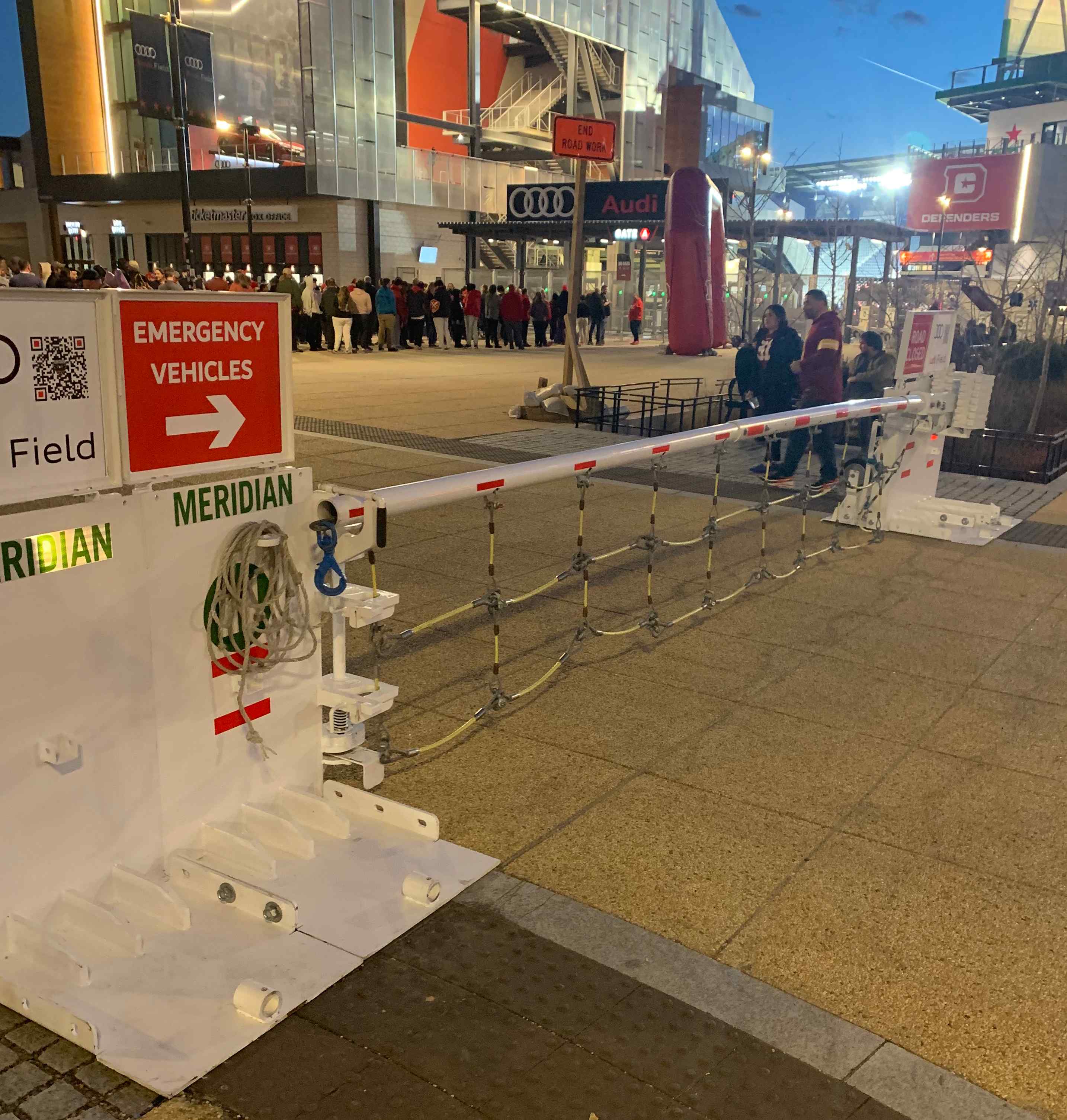 MERIDIAN RAPID DEFENSE GROUP ACTIVATES AT AUDI FIELD | DC Presswire