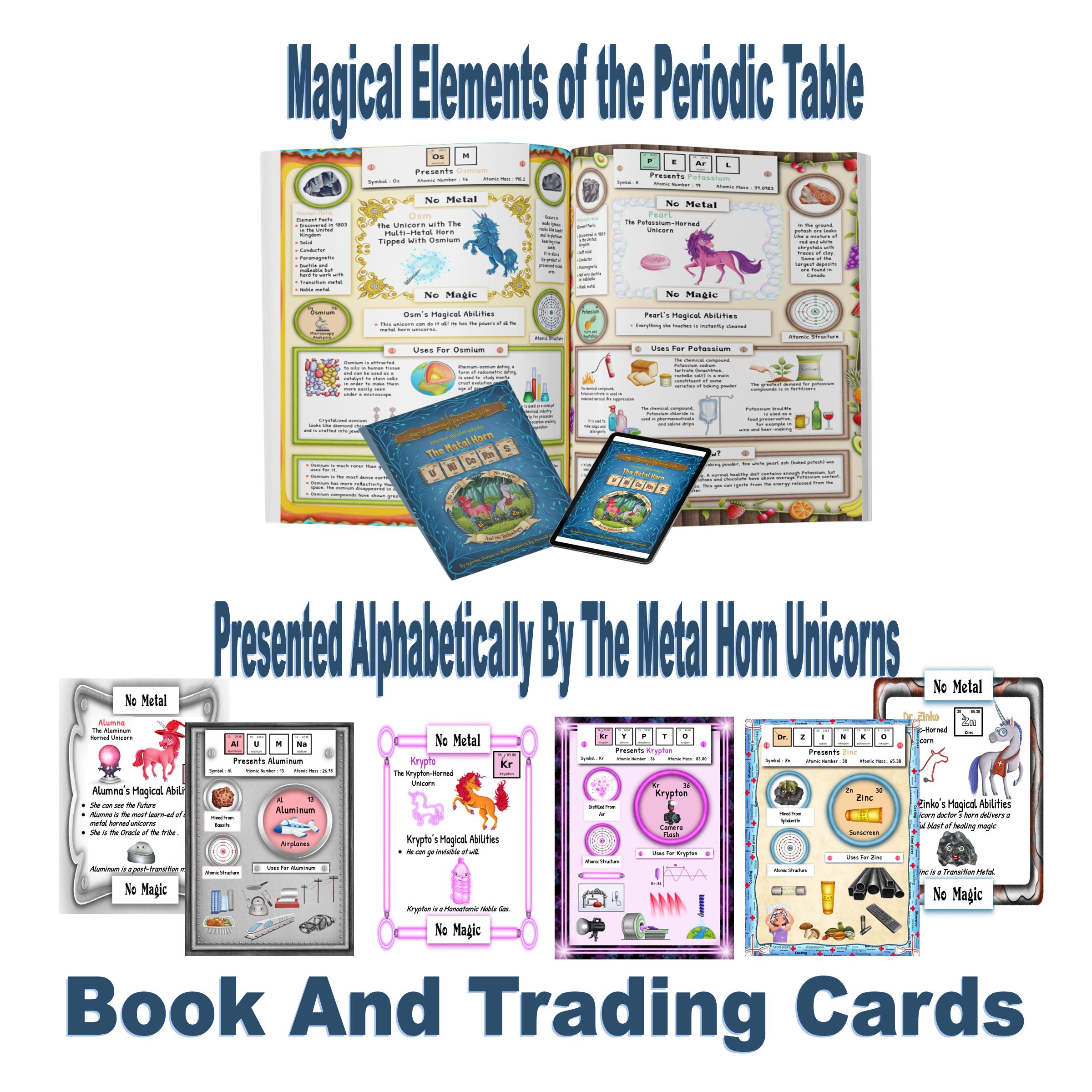 Periodic Table Of Magic Magical Elements Of The Periodic Table