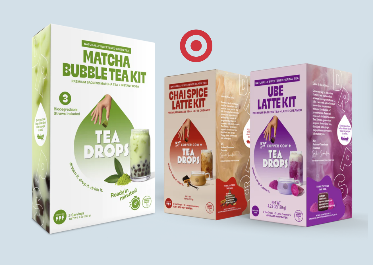 Tea Drops Launches First Bubble Tea Kit Exclusively for Target | Food ...