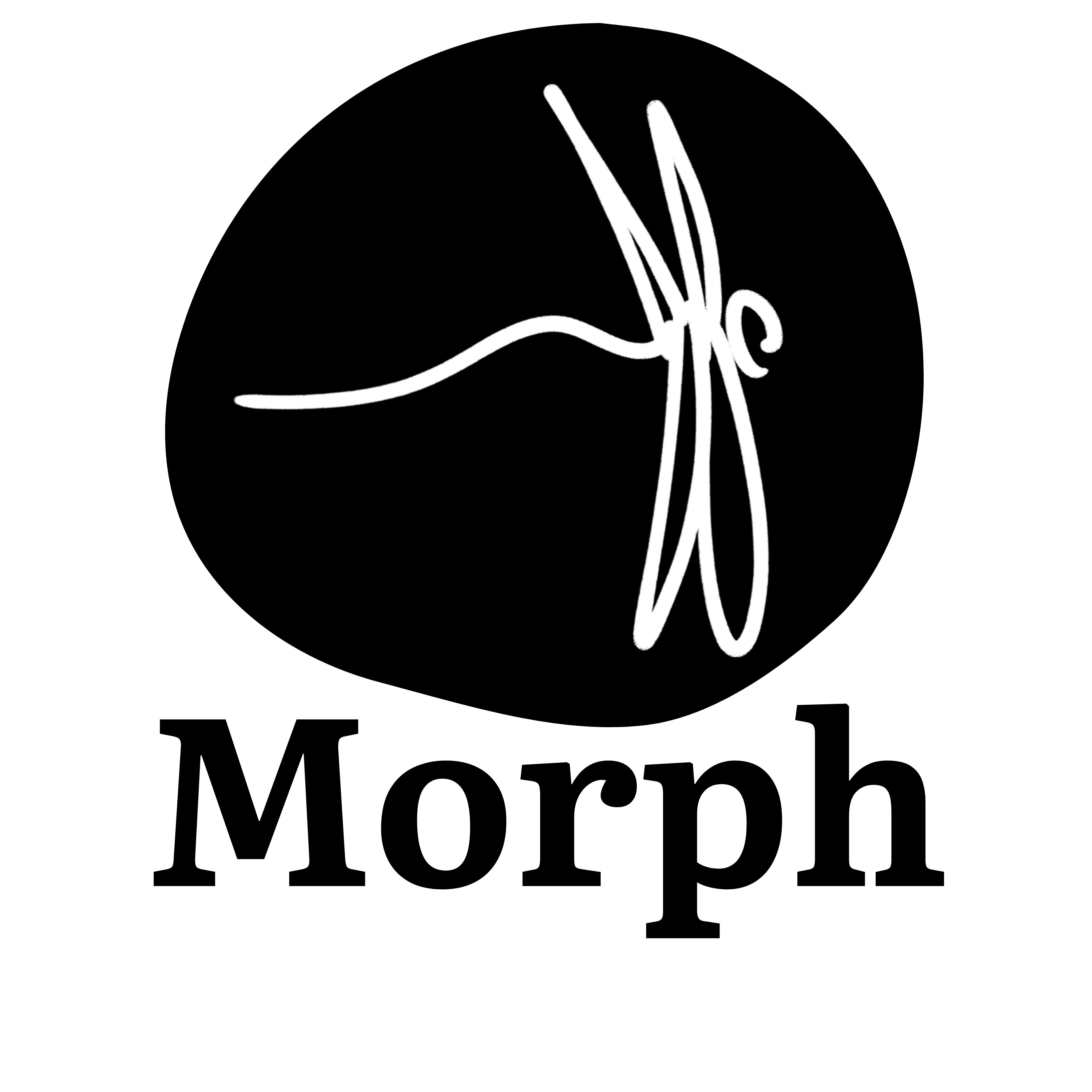 Logotipo De Morph Premium PSD | Morph Cream Logo Mockup