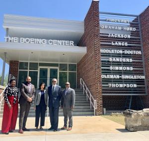 Boeing Executive Visits Allen University to View Progress of The Boeing ...
