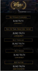 Laura Burnett’s short film “Blind Truth” Wins Big at Prestigious Vegas ...