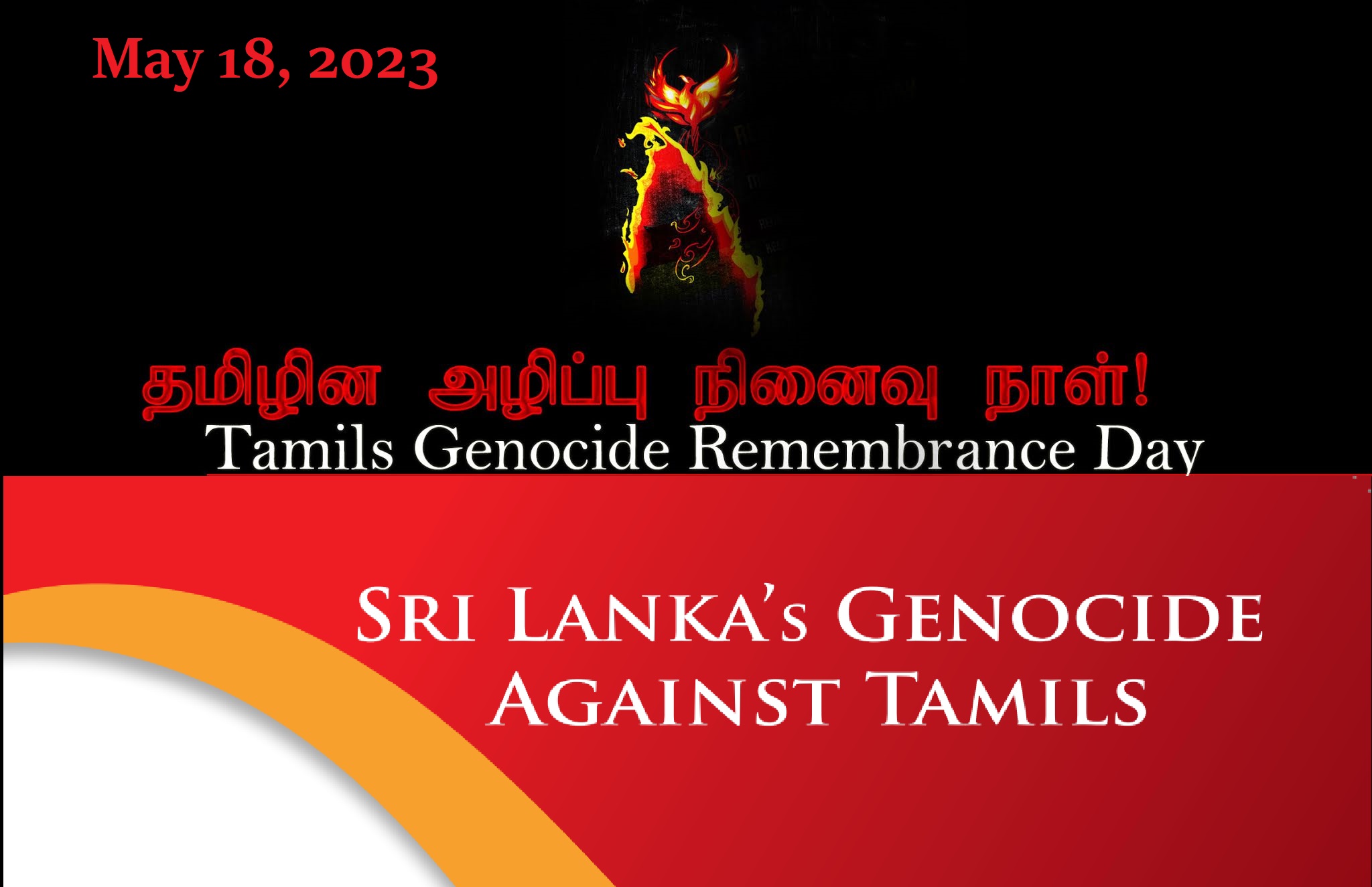Tamil Genocide Remembrance Day (May 18, 2023) Commemoration in Ottawa ...