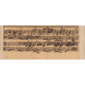 RR Auction Presents Important Musical Manuscript by Bach, Signed ...
