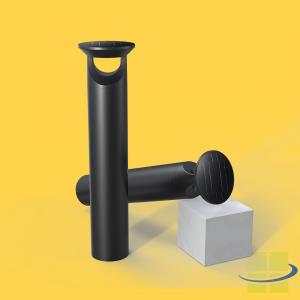 ARCA 5w LED Solar-Powered Bollard Light with Height Options and 590nm ...