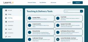 Learnt.ai Unveils New AI Powered Lesson Plan Builder