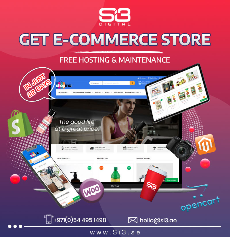 Si3 Digital Announces Exclusive Offer for eCommerce Website Development in UAE | World Food ...
