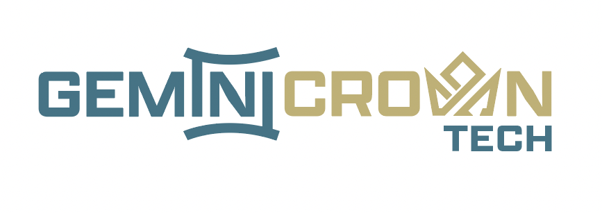 Gemini Logo With Crown