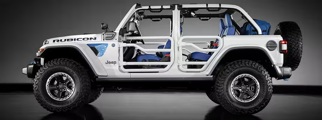 The New Jeep Wrangler EVs are Electric