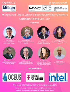 The Besen Group to Host Comprehensive Private 5G Seminar at MWC Las Vegas 2023 - AFV NEWS