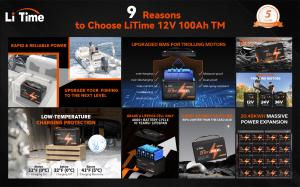 LiTime has Released the Newest 12V 100Ah TM LiFePO4 Battery, Specially ...