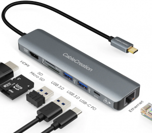 CableCreation Versatile 7-in-1 USB-C Hub Multiport Adapter Continues ...