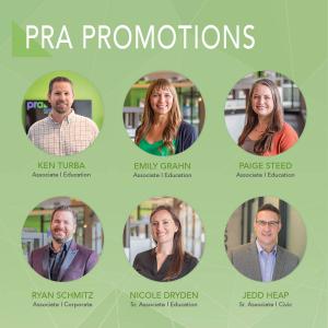 PRA Announces Newly Promoted Associates and Senior Associates