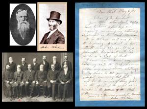 MORMON CO-FOUNDER JOHN WHITMER "LOST" 6 MAY 1877 BIBLE TESTIMONY FOR ...