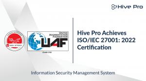 Hive Pro Achieves ISO/IEC 27001: 2022 Certification - AFV NEWS