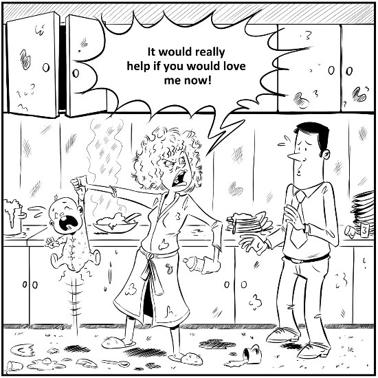 Cartoon Books Reveal Origins of PTED (Post Traumatic Ego Disorder ...