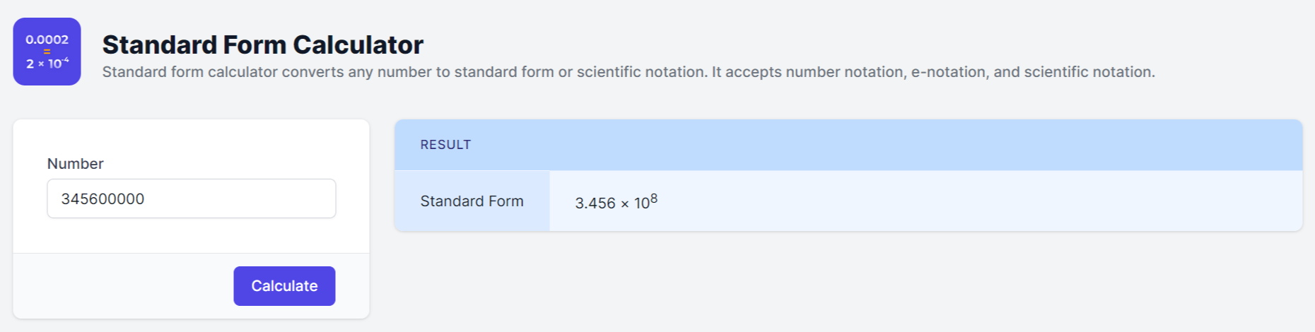 Introducing the Standard Form Calculator from Calculator.io: Seamless ...