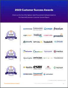 The Top Procurement Software Vendors According to the FeaturedCustomers ...