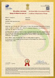 Top Indian Solar Module Manufacturer Gautam Solar granted patent for ...