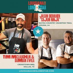 Crossbuck BBQ Proudly Joins 'Louisiana Goes Lone Star' for a Special ...