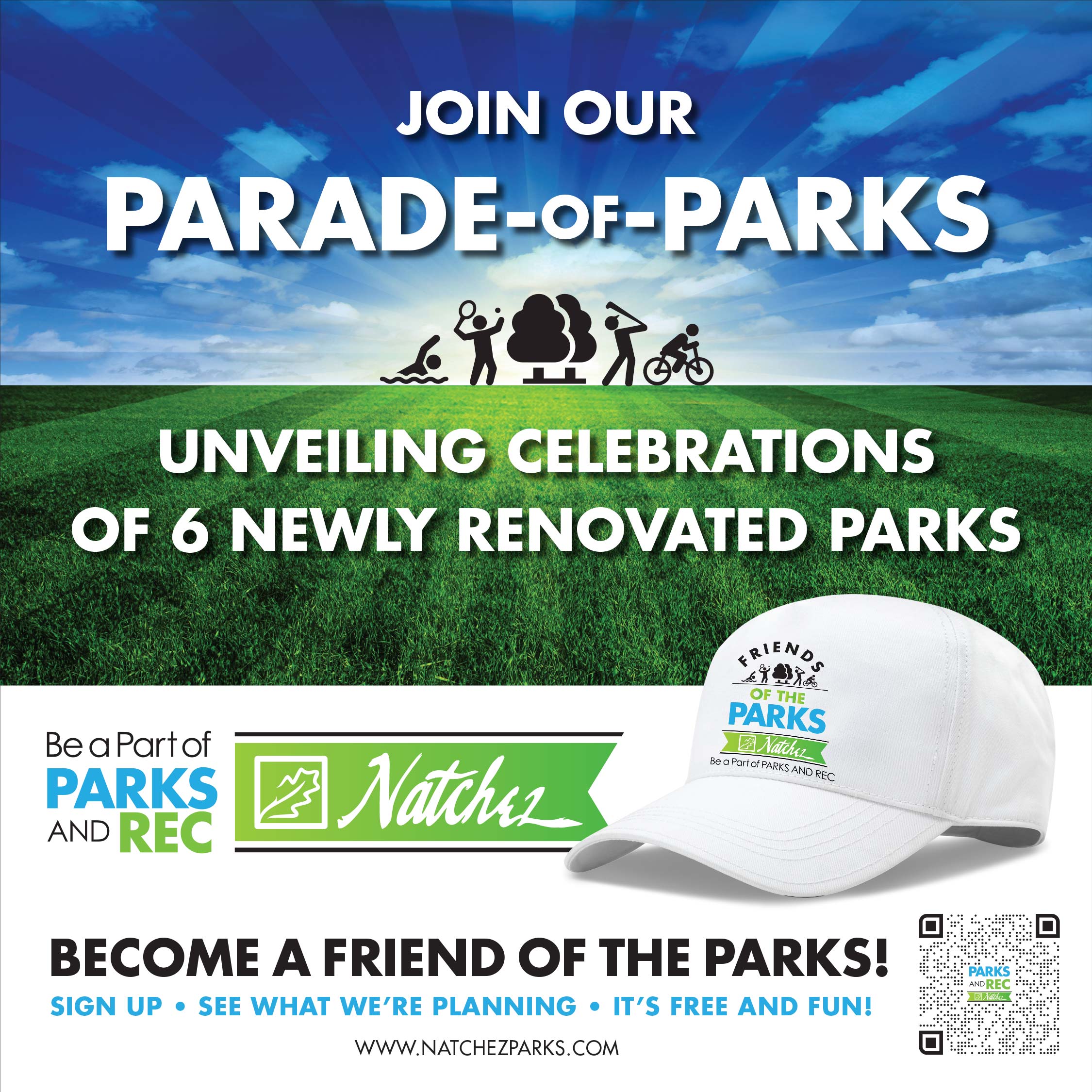 Parade of Parks: The City of Natchez Unveils 6 City Parks after Multi ...